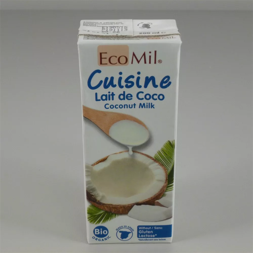 Ecomil bio kókusz főzőkrém 200 ml - Delfinbúvár Vegyesbolt W