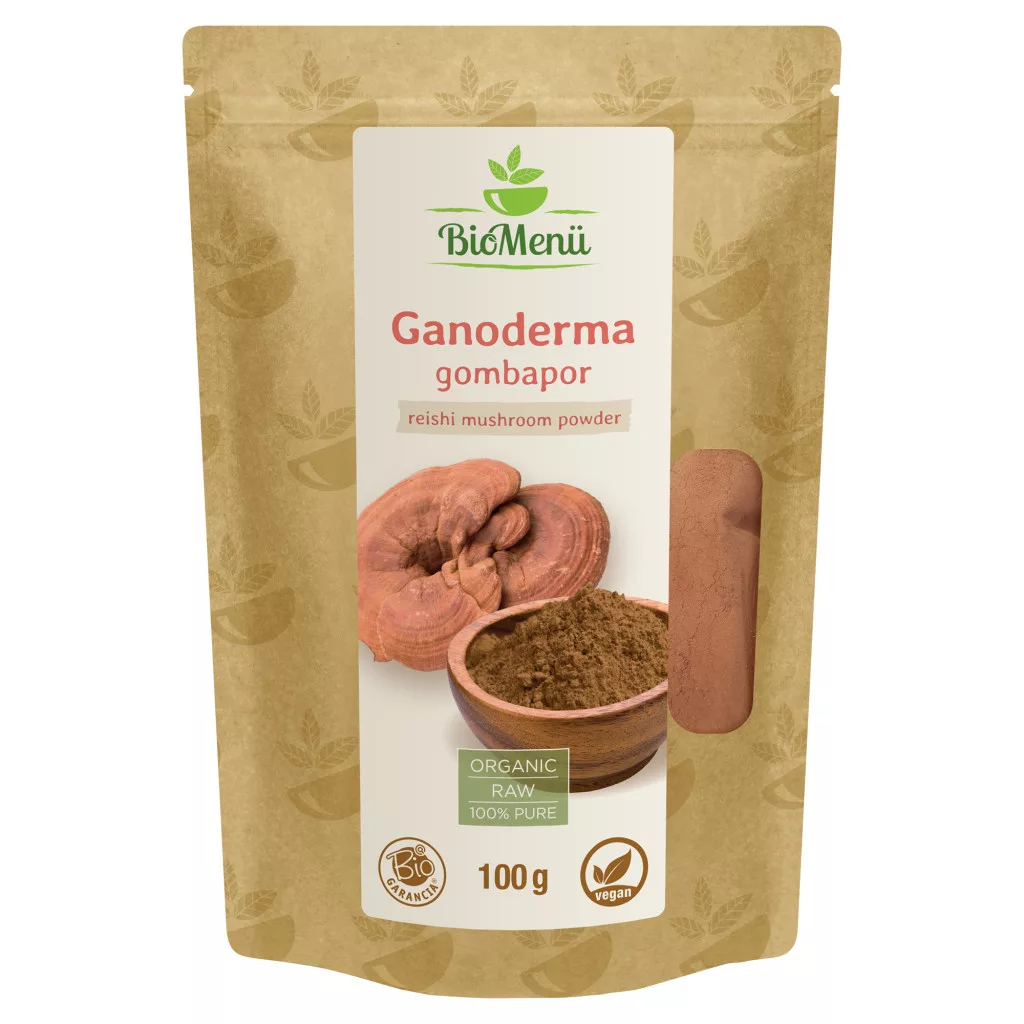 BioMenü bio ganoderma gomba por 100 g - Delfinbúvár Vegyesbo