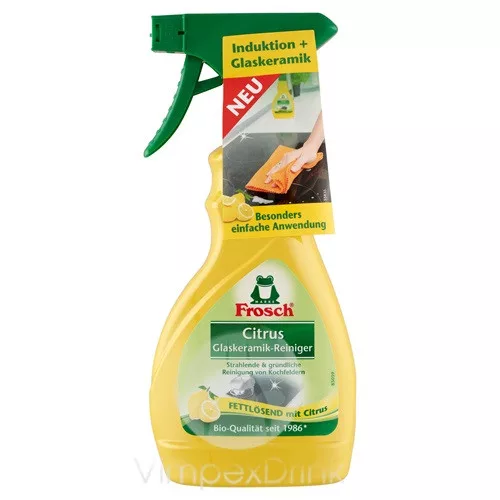 Frosch üvegkerámia főzőlap tisztító spray 300ml - Delfinbúvá